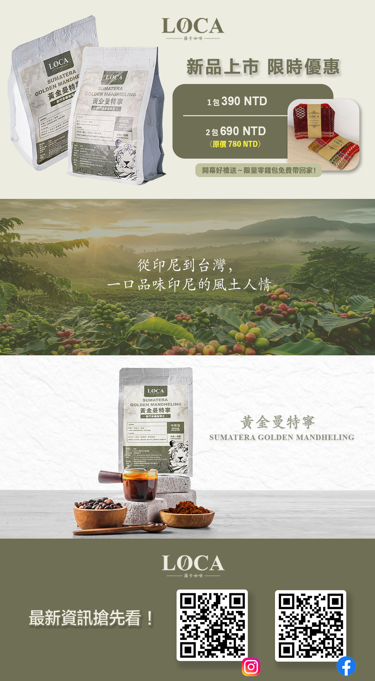 Loca Coffee 羅卡咖啡, 線上商店 | 蝦皮購物